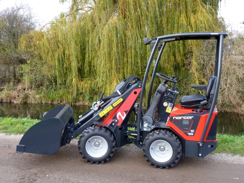 Norcar 755XC articulated loader - Damcon tree nursery equipment